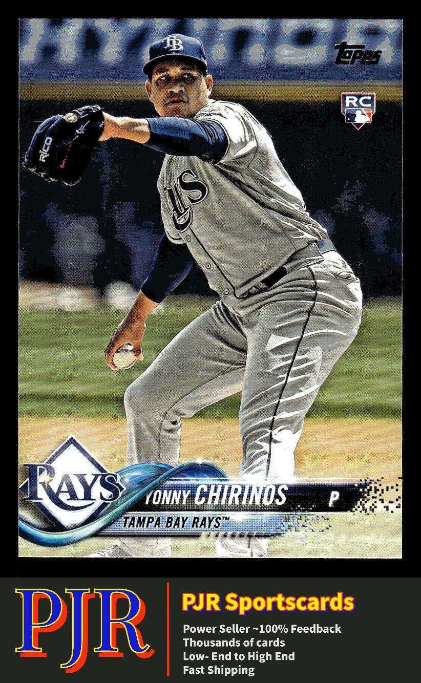 2018 Topps Update #US295 Yonny Chirinos Tampa Bay Rays | eBay