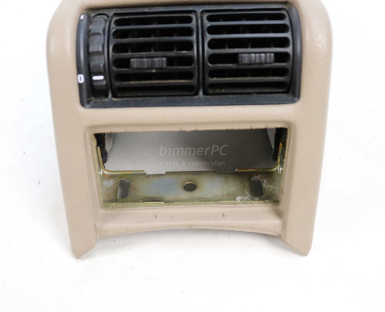 BMW E34 5-Series Parchment Tan Rear Center Console Sand Beige 525i 1991 ...