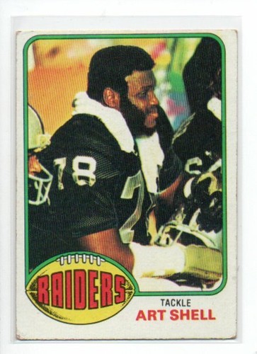 ART SHELL OAKLAND RAIDERS 1976 TOPPS VINTAGE | eBay