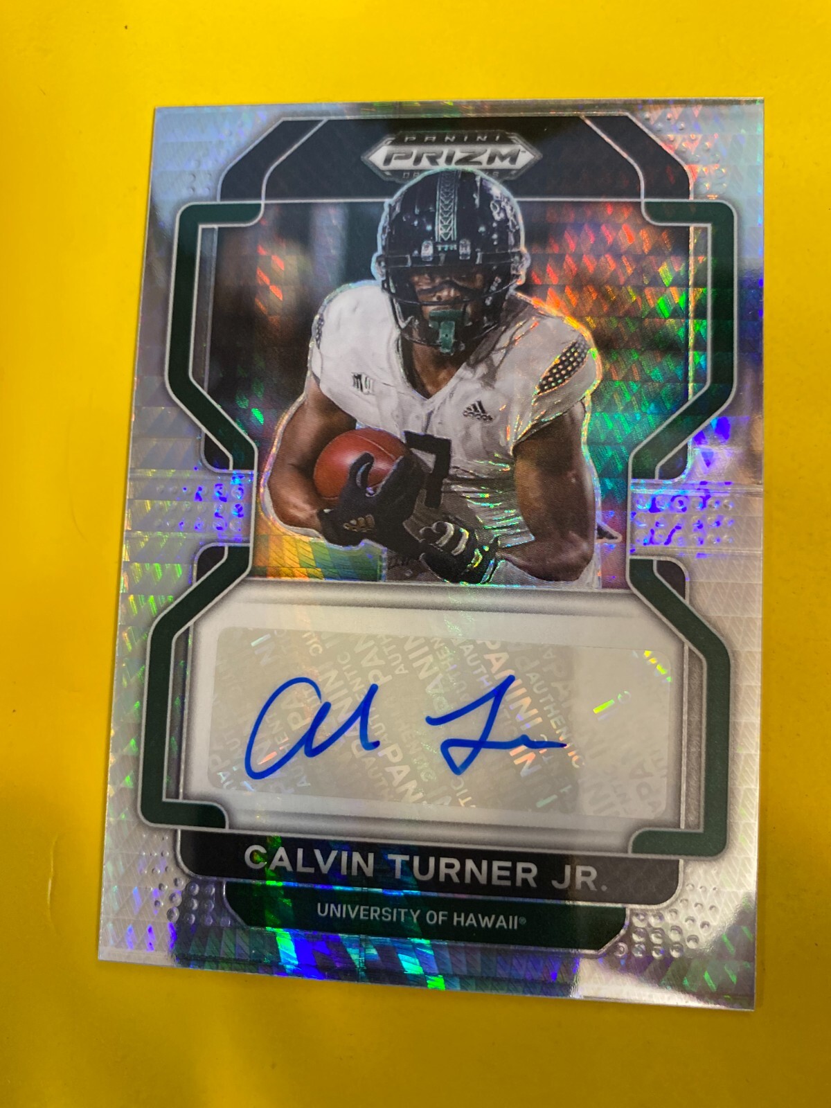 RS17838 2022 Prizm Draft Picks Autograph Hyper Calvin Turner Jr. | eBay