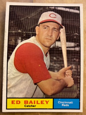 1961 Topps Baseball #418 Ed Bailey MINT? | eBay