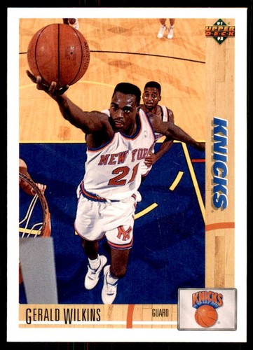 1991-92 Upper Deck Gerald Wilkins Basketball Cards #234 | eBay