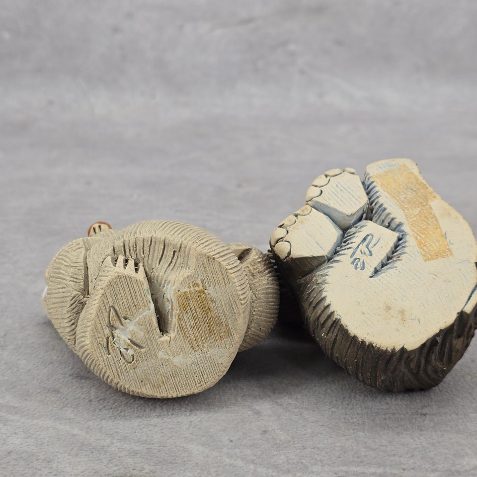 Lot of 5 Vintage Artesania Rinconada Animals Pottery Signed Figurines ...