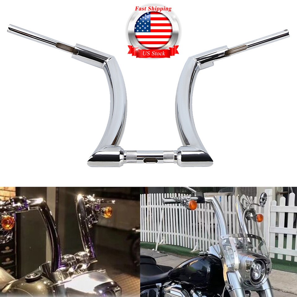 DNA MONSTER 2" Ape Hangers Handlebar For Harley Touring Dyna Softail ...