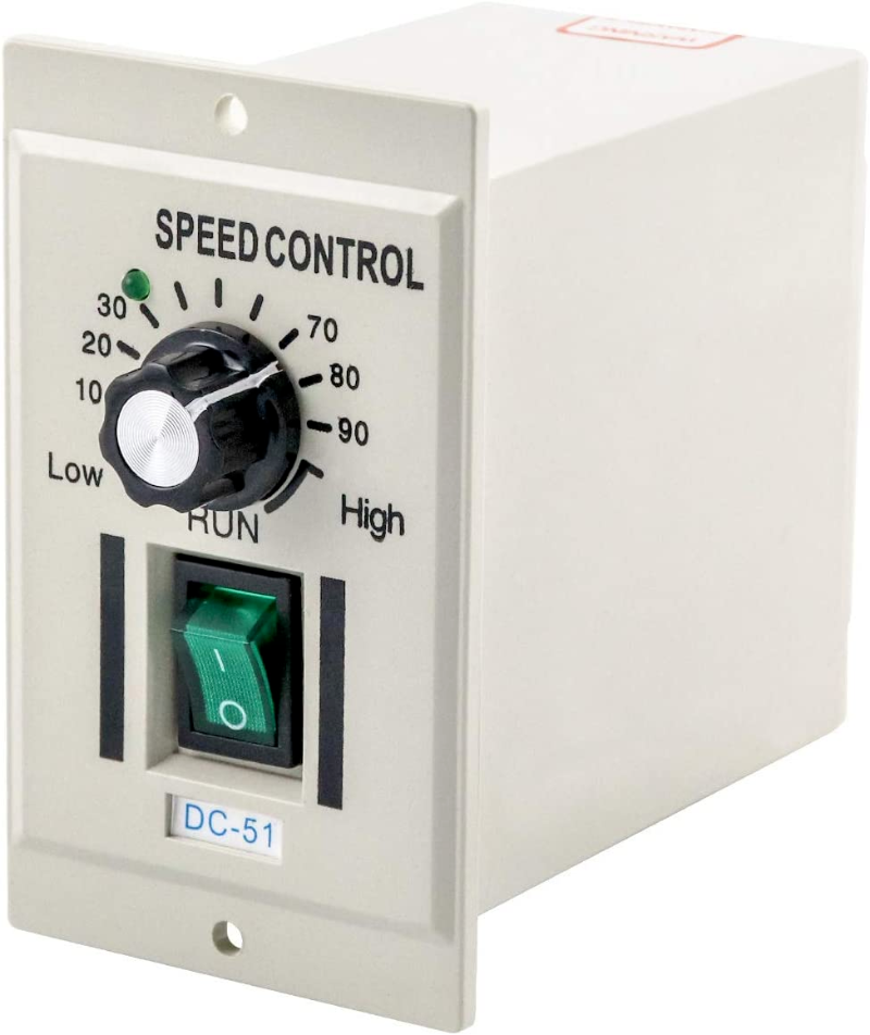 AC 110V 220V Knob Motor Speed Controller DC 0-90V Variable Adjustable ...