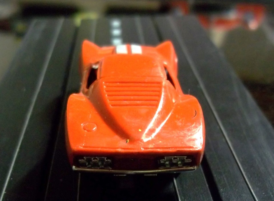 AURORA TJET GOOD HO #1380 CHEVY MAKO SHARK RED RUNNING CHASSIS TYCO AFX ...