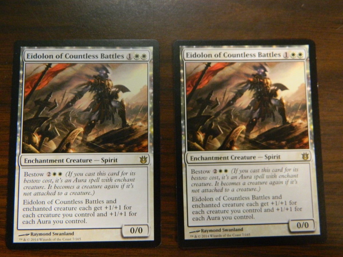 Eidolon Of Countless Battles Bestow How To Use, Best Cards MTG