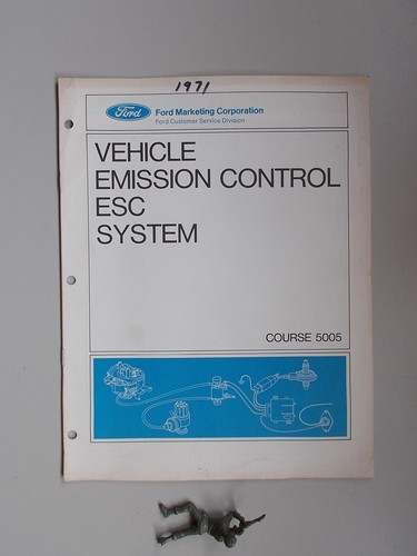 1971 Ford Vehicle Emission Control ESC Course 5005 Training Guide ...
