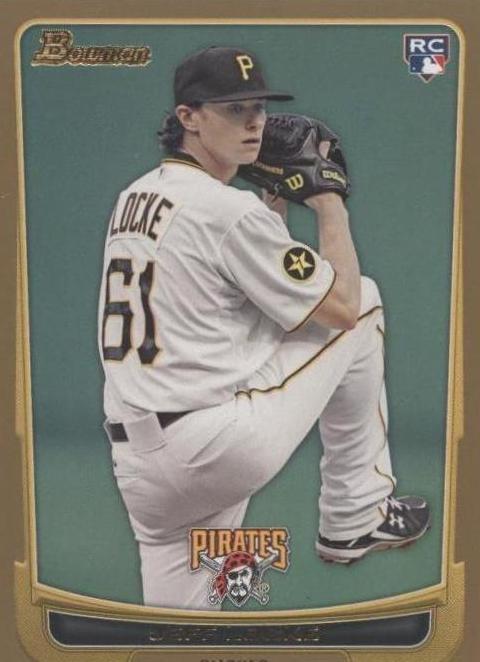 2012 Bowman - Jeff Locke #204 Gold Border (RC) for sale online | eBay