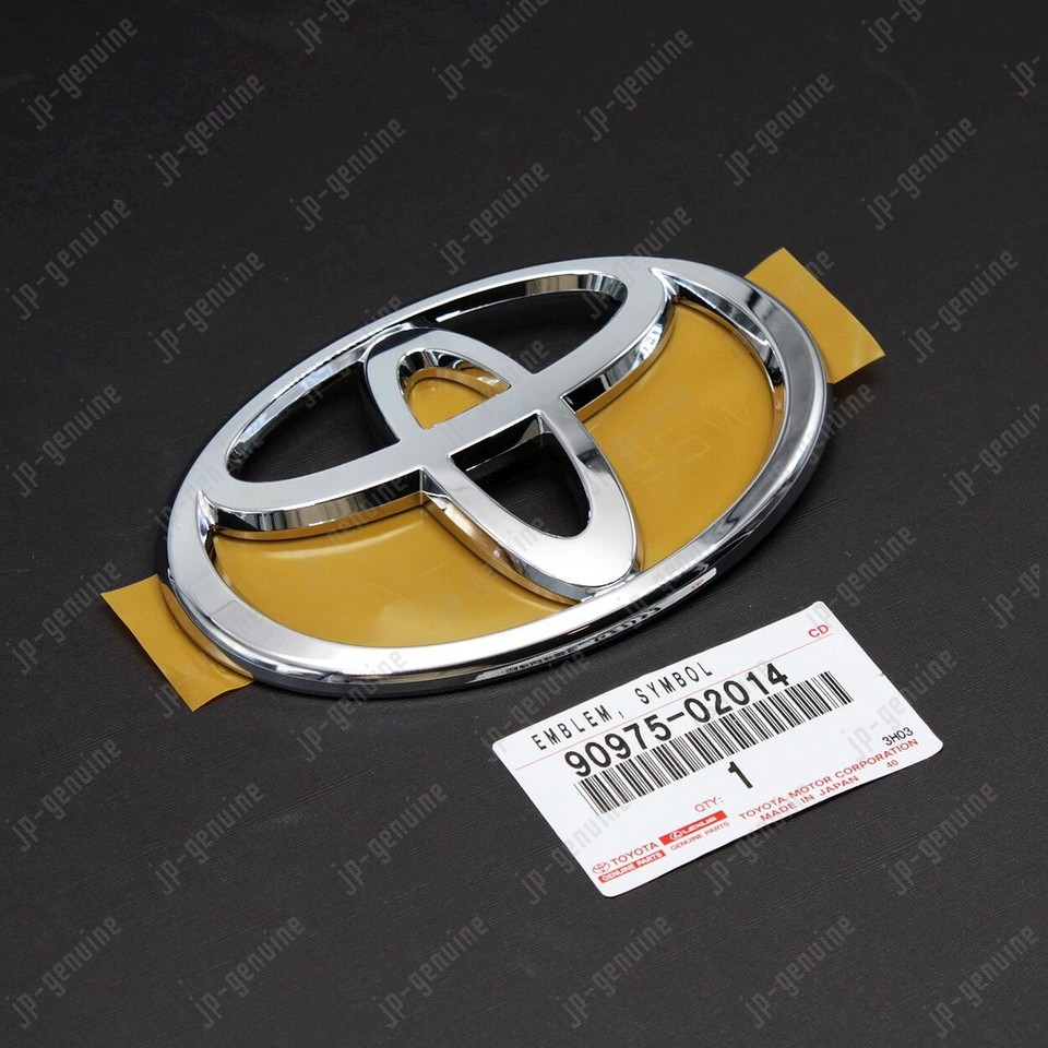 OEM Genuine TOYOTA Highlander 2001 - 2003 Front Chrome Emblem Ornament ...