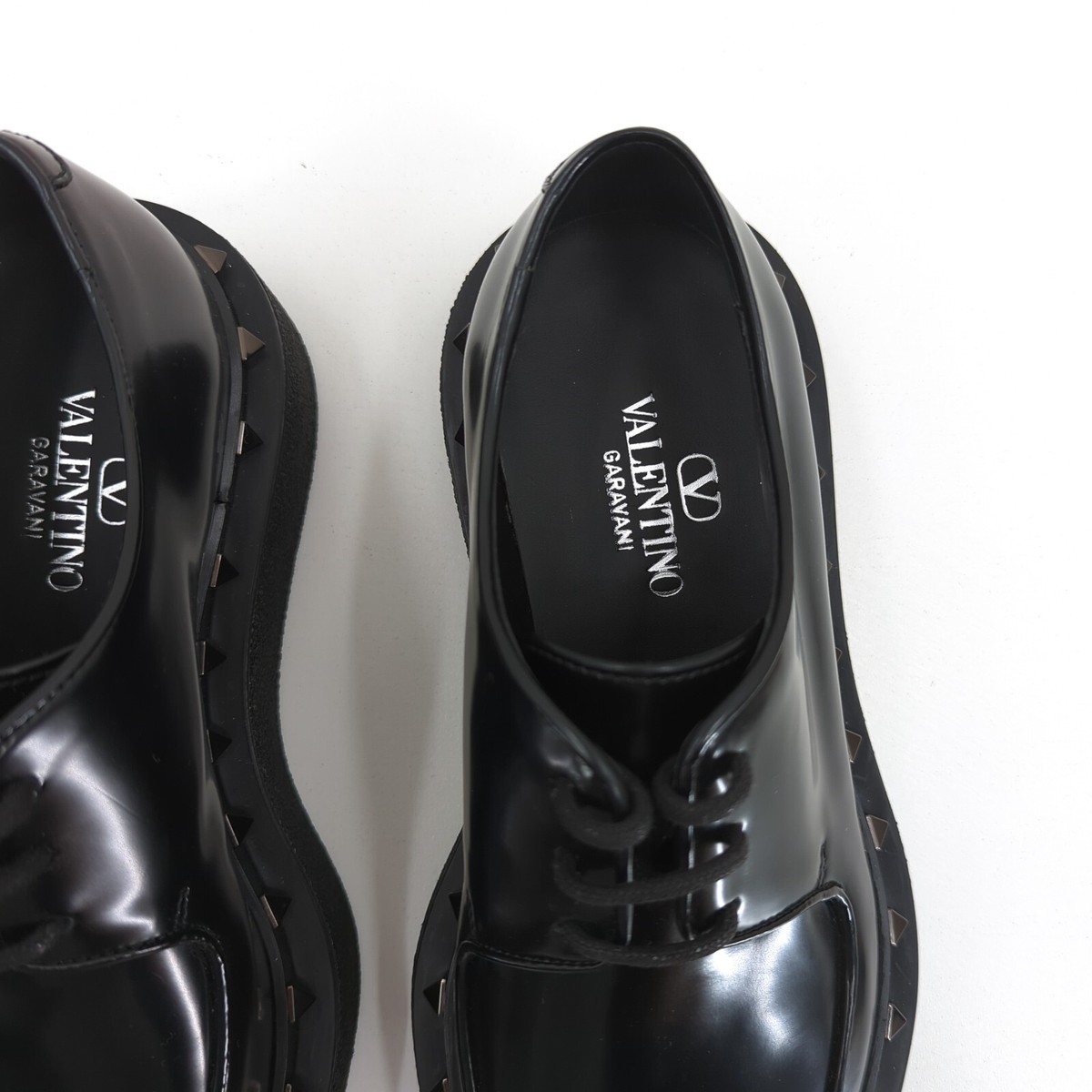 Valentino Garavani Women EU 37 US 7 Rockstud M-Way Derby Valentino Garavani Women EU 37 US 7 Rockstud M-Way Derby