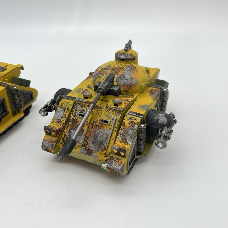 Warhammer 40k Imperial Fist Predators Well Painted Space Marines Games ...