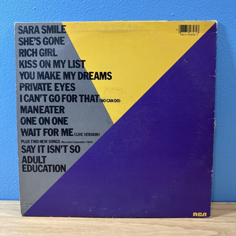 Hall & Oates "Rock’n Soul Part 1" LP RCA Records CPL1-4858 With Poster ...