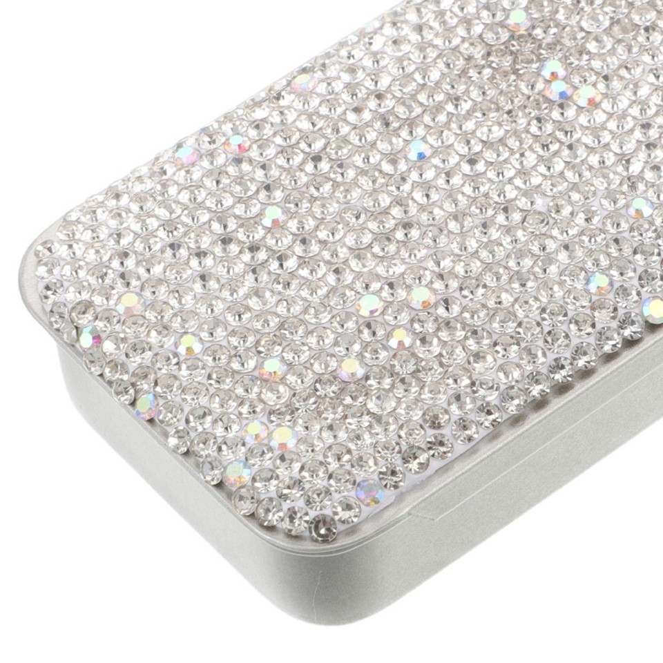 Portable Rhinestone Floss Holder: Bling Pocket Storage Box - Toothpick ...
