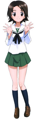 Azusa Girls Und Panzer GuP Weatherproof Anime Sticker 6" Car Decal | eBay