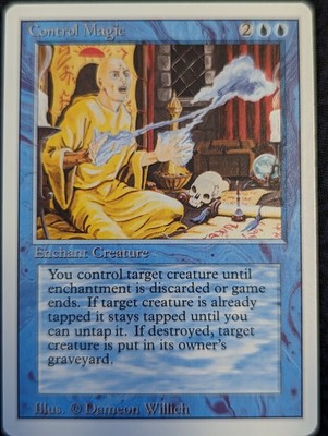 MTG Control Magic Revised Edition Regular Uncommon - VF/NM | eBay