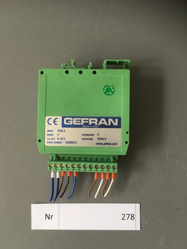 GEFRAN Messumwandler PCIR A Ausgang 0-10V | eBay.de