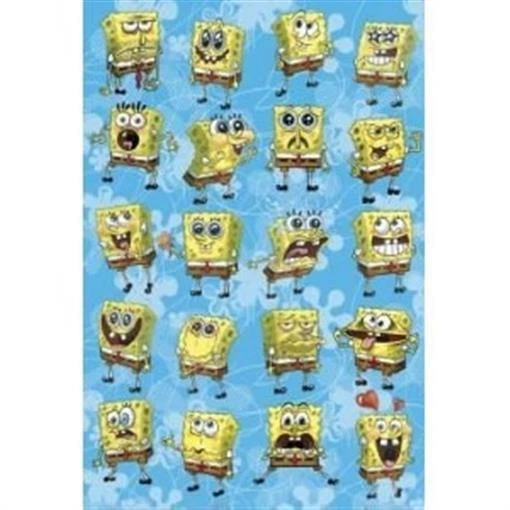 Spongebob Characters Poster