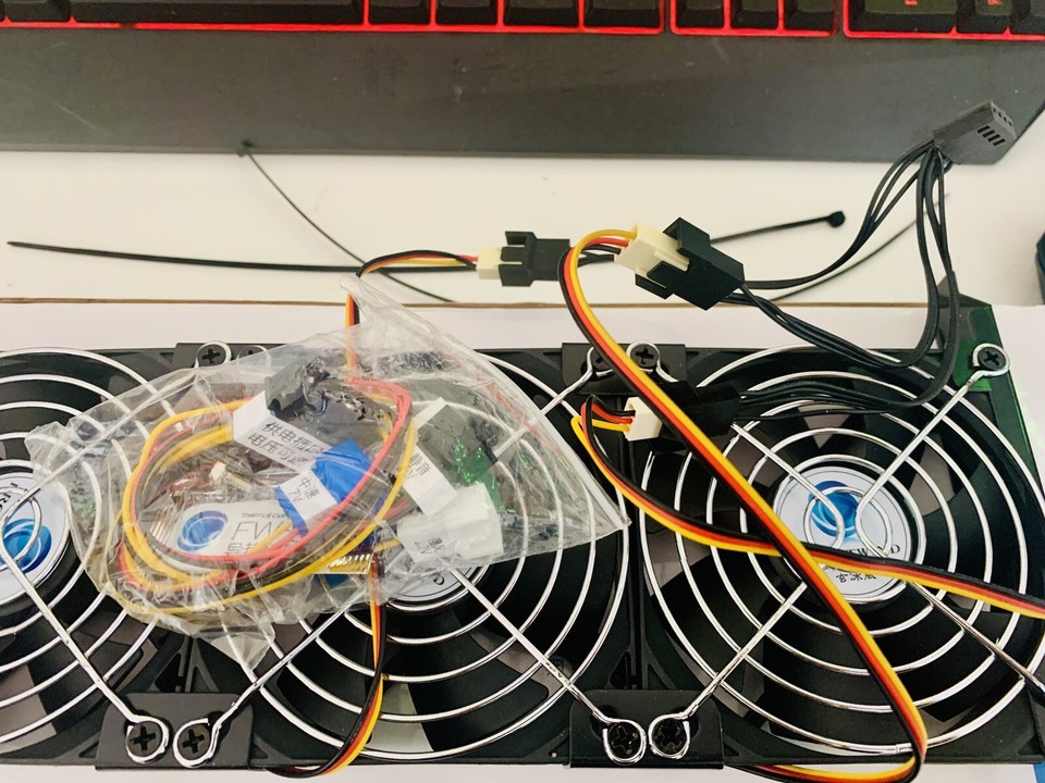 Universal VGA Cooler Dual 80mm Graphics Card Heatsink Fans GPU Radiator ...