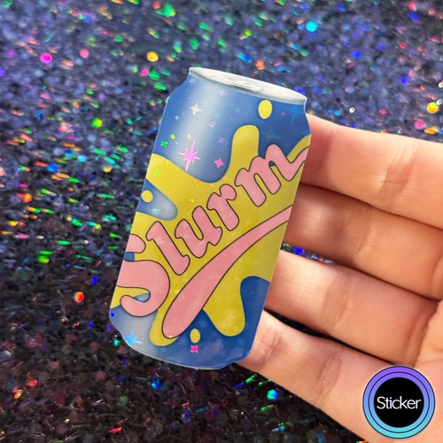 Slurm Soda Futurama Holographic Sticker Decal for Laptops & Bottles | eBay