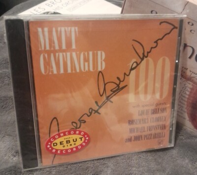 Matt Catingub George Gershwin Rosemary Clooney Music CD 13431479727| eBay