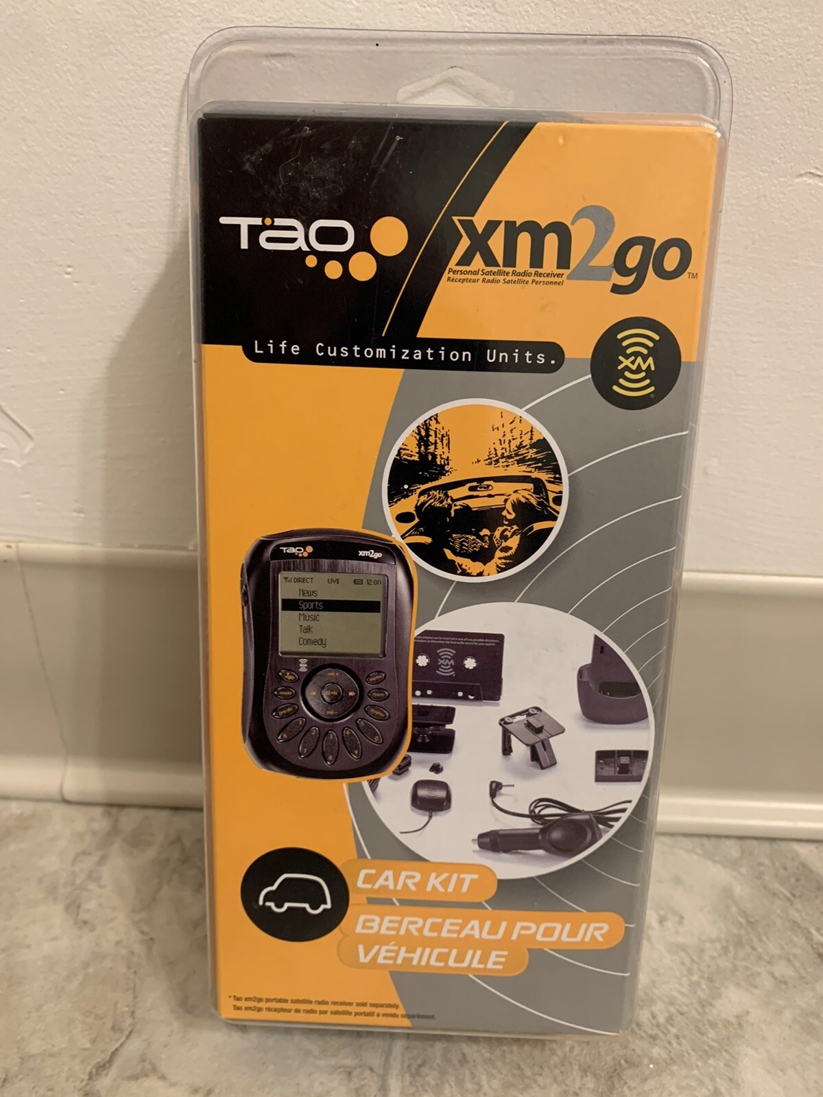 TAO Electronics TXM1020 XM2GO Satellite Radio Receiver for sale online ...