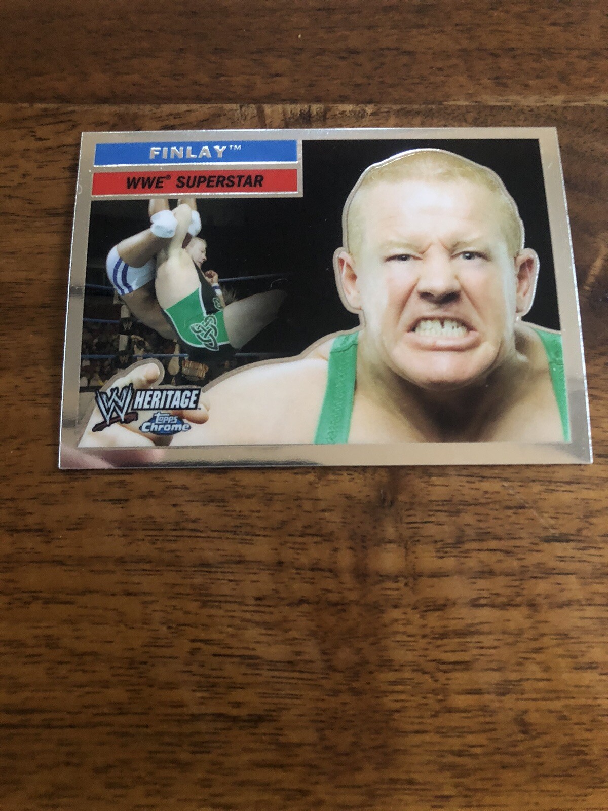 2006 Topps Heritage Chrome WWE Wrestling Card #17 Fit Finlay | eBay