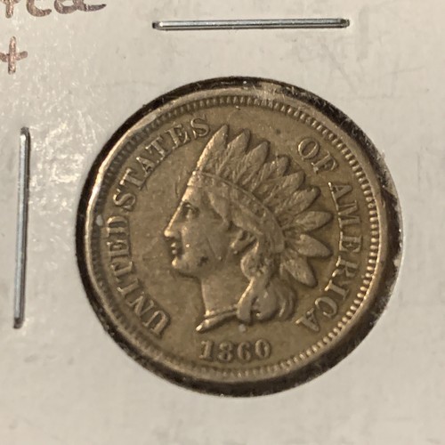 1860 Indian Head Cent ~ Pointed Bust ~ VF+ Details | eBay