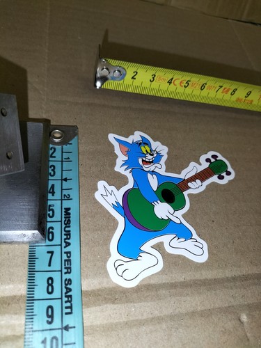 Adesivo Stickers Da Collezione Gatto Personaggio Cartone Animato Tom ...