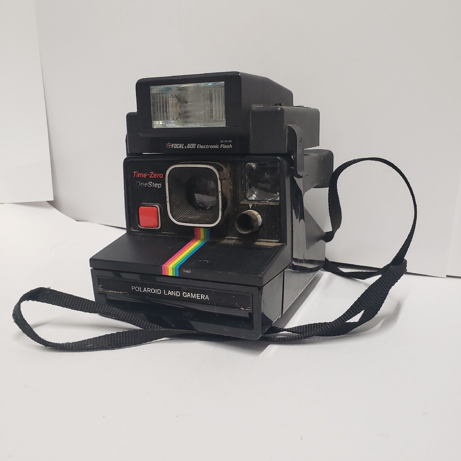 Vintage Polaroid Land Camera OneStep SX-70 (TimeZero Edition) w/ Focal ...