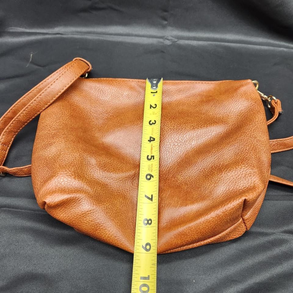 Women's Cinnamon Brown Unbranded Clutch Purse With Detachable Strap And ...