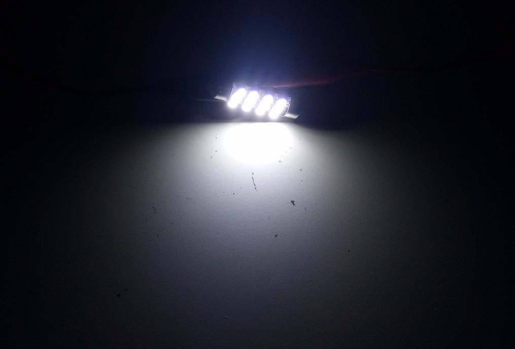 4 x Bright White 42mm 12SMD LED 212-2 578 211-2 Festoon Dome Interior ...