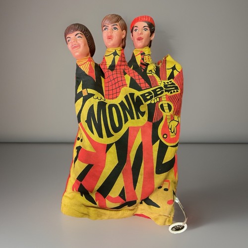 1966 Vintage Monkees Presents Micky David Michael Puppet Mattel Damaged ...
