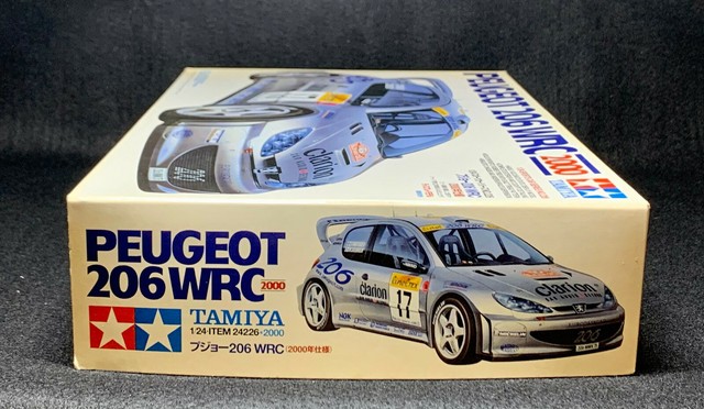 Tamiya 24226 1/24 Scale Kit PEUGEOT 206 WRC 2000 for sale online | eBay