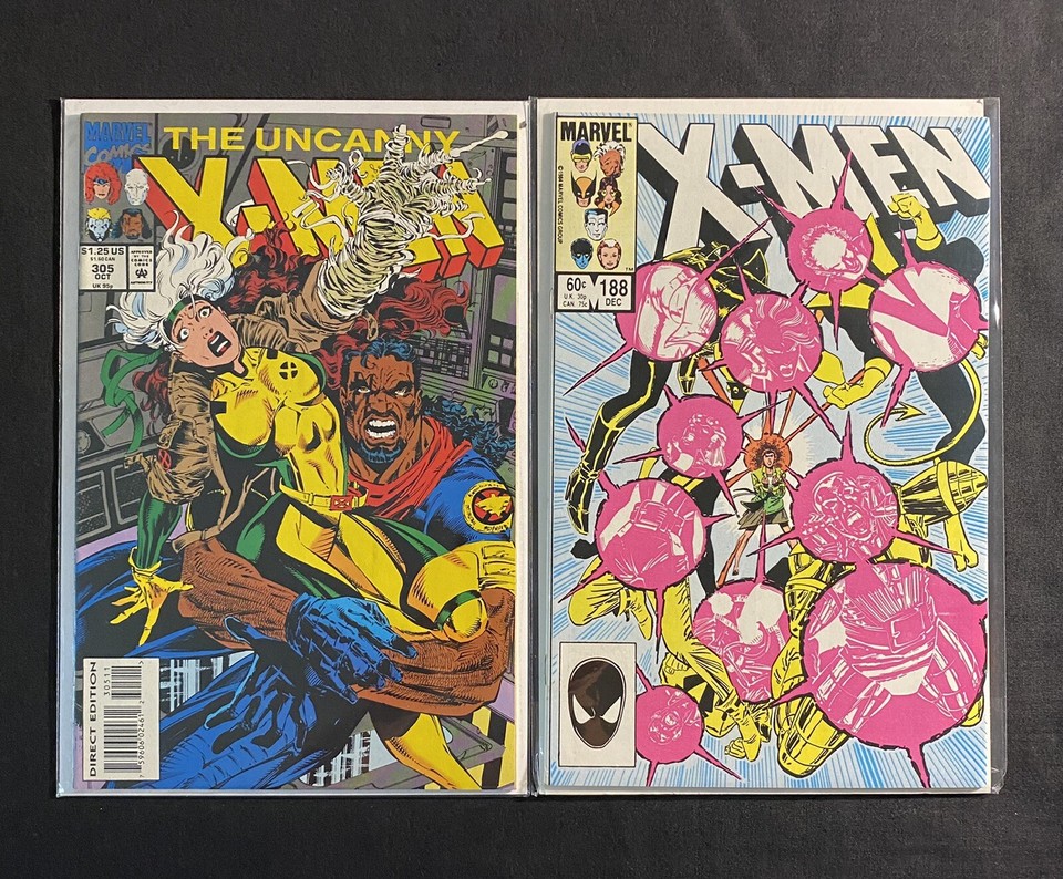 X-Men Lot (1984 Marvel Comics) 6 Books, Key Issues | eBay