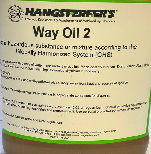 HANGSTERFER'S WAY OIL 2 LUBRICATION & LUBRICITY - GALLON CONTAINER | eBay