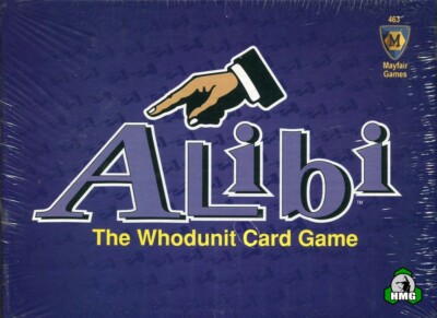 Alibi: The Whodunit Card Game | eBay