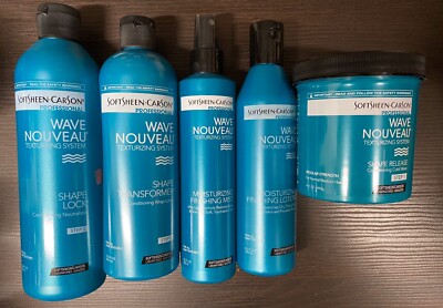 SET OF SOFTSHEEN-CARSON PROFESSIONAL WAVE NOUVEAU STEP 2 SHAPE ...