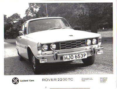 Rover 2200 TC P6 1975-76 Original b/w Press Photograph No. 260859 | eBay