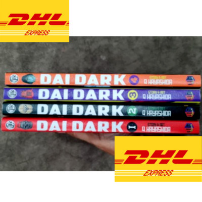 New Dai Dark Volume 1-4 English Version Manga Comic - Fast DHL Express ...