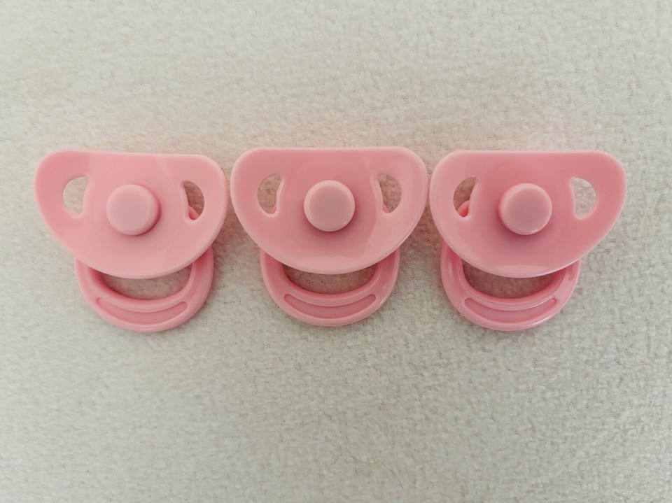 THREE Pink Magnetic Dummies for your reborn doll | eBay UK