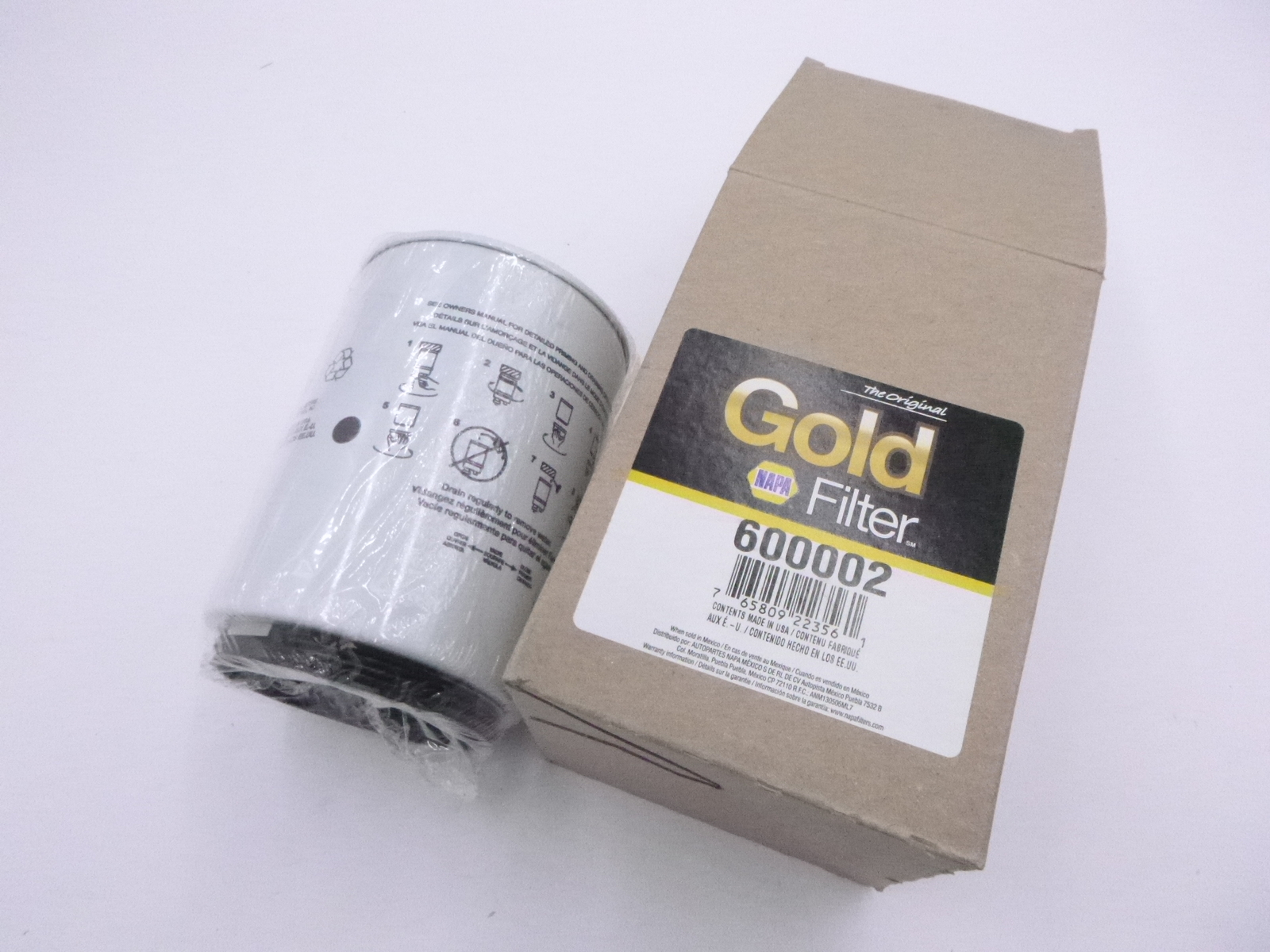 NAPA 600002 - Cross reference fuel filters