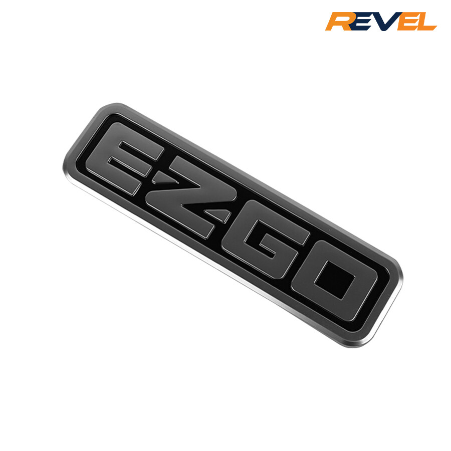 Silver & Black Name Plate Emblem for EZGO Golf Carts | eBay