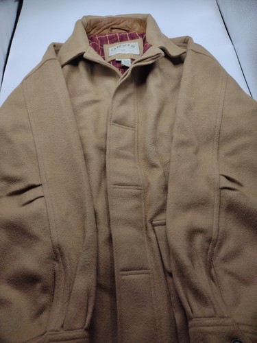 Orvis Mens Wool Jacket Quilt Insulated Barn Coat Field Chore SZ m ...