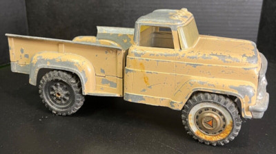 VINTAGE HUBLEY Mighty Metal Army Pickup Truck, Pressed Steel 800 ...