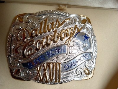 Balfour Dallas Cowboys XXVII Super Bowl Champions Commemorative Belt ...