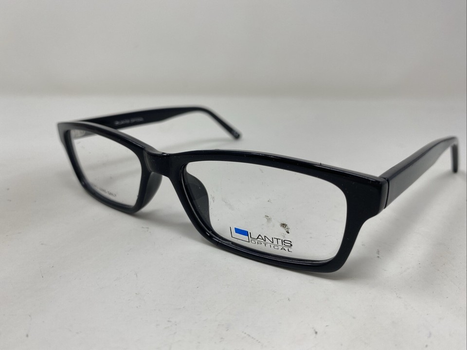 Lantis Optical L7007 BLK 55-17-145 Black Full Rim Eyeglasses Frame TO88 ...
