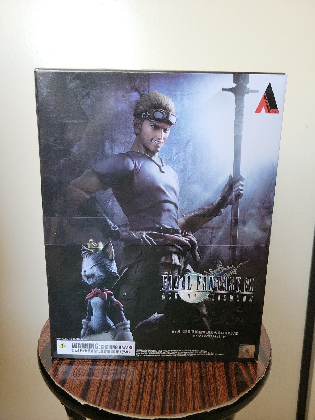 Play Arts Kai Final Fantasy VII Advent Children CID Highwind and Cait ...