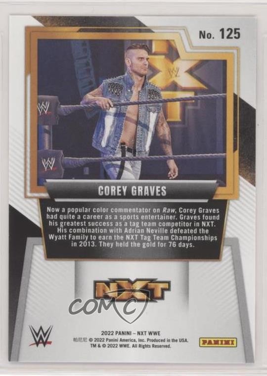 2022 Panini WWE NXT NXT Alumni Corey Graves #125 | eBay