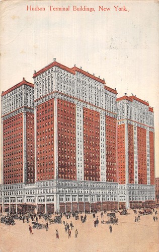 USA NEW YORK HUDSON TERMINAL BUILDINGS | eBay
